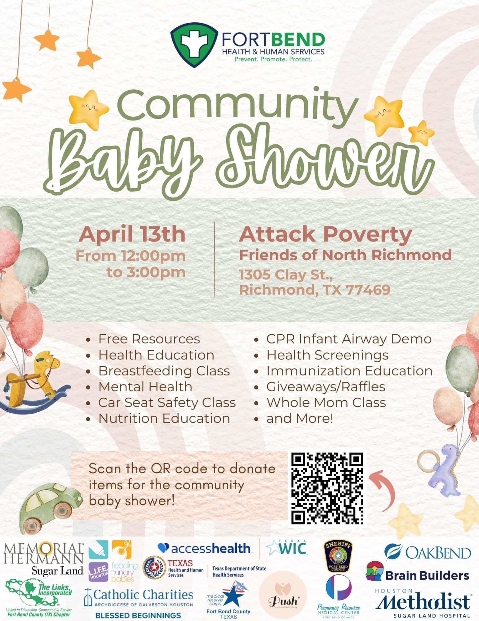 Community Baby Shower | Katy / Fulshear