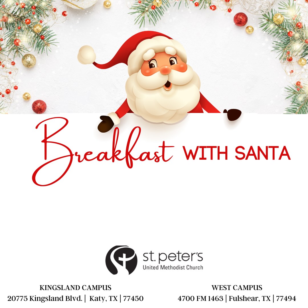 Breakfast with Santa at St. Peter's | Katy / Fulshear
