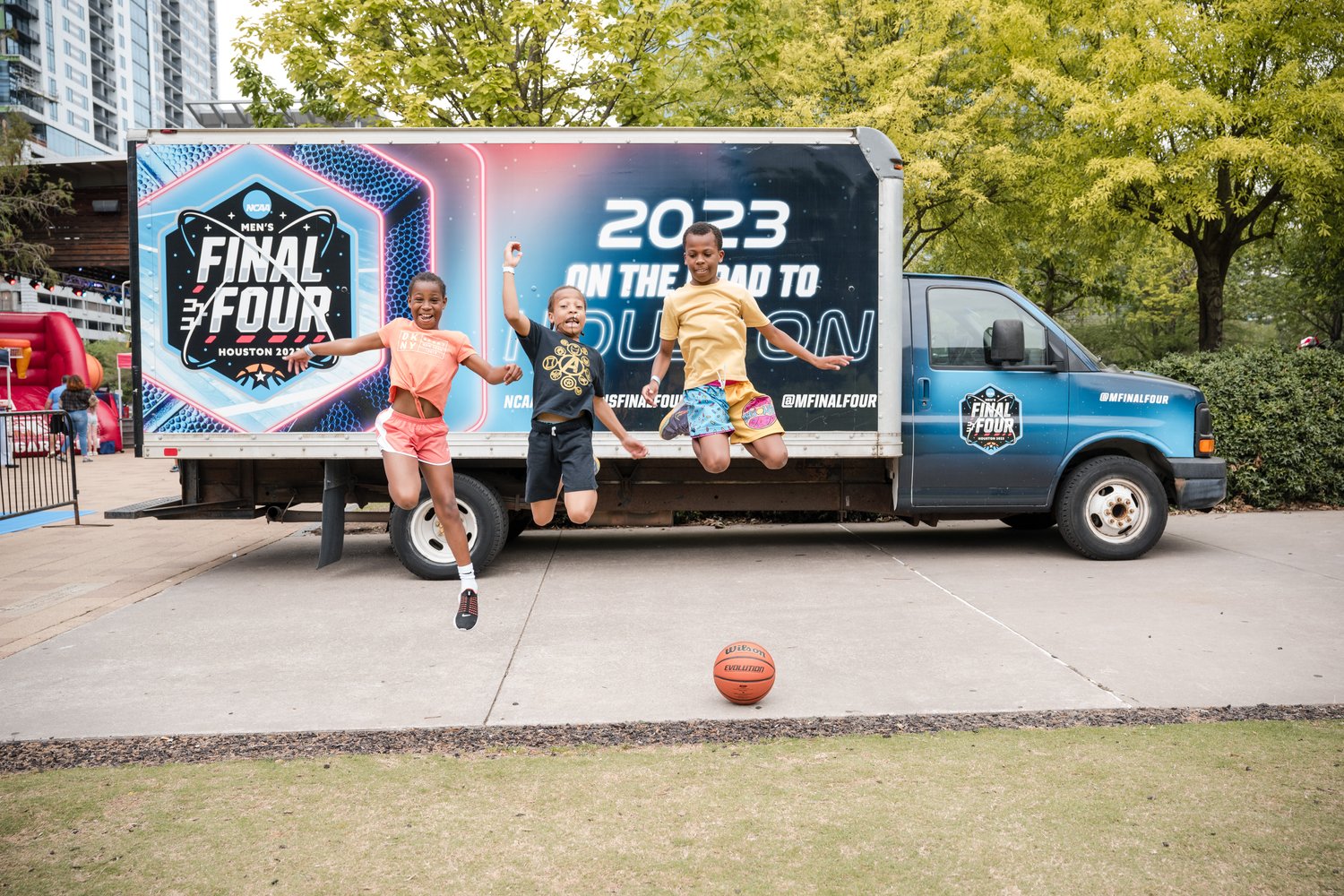 Final Four Fan Jam Truck at The Berry Center | West Houston / Cypress