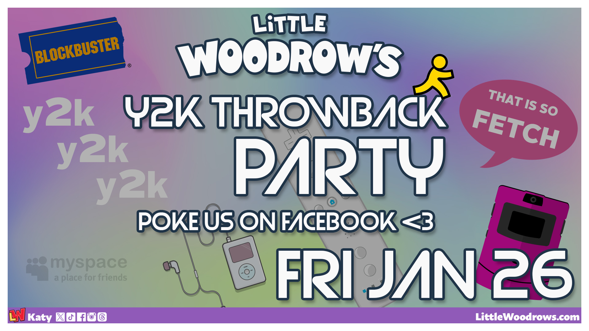 Y2K Throwback Party | Katy / Fulshear