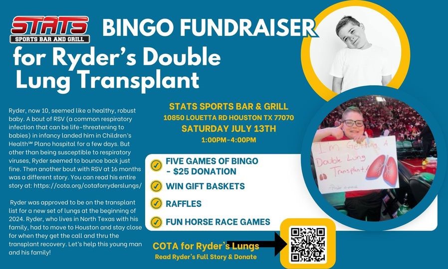 Bingo & Raffle Fundraiser | Tomball