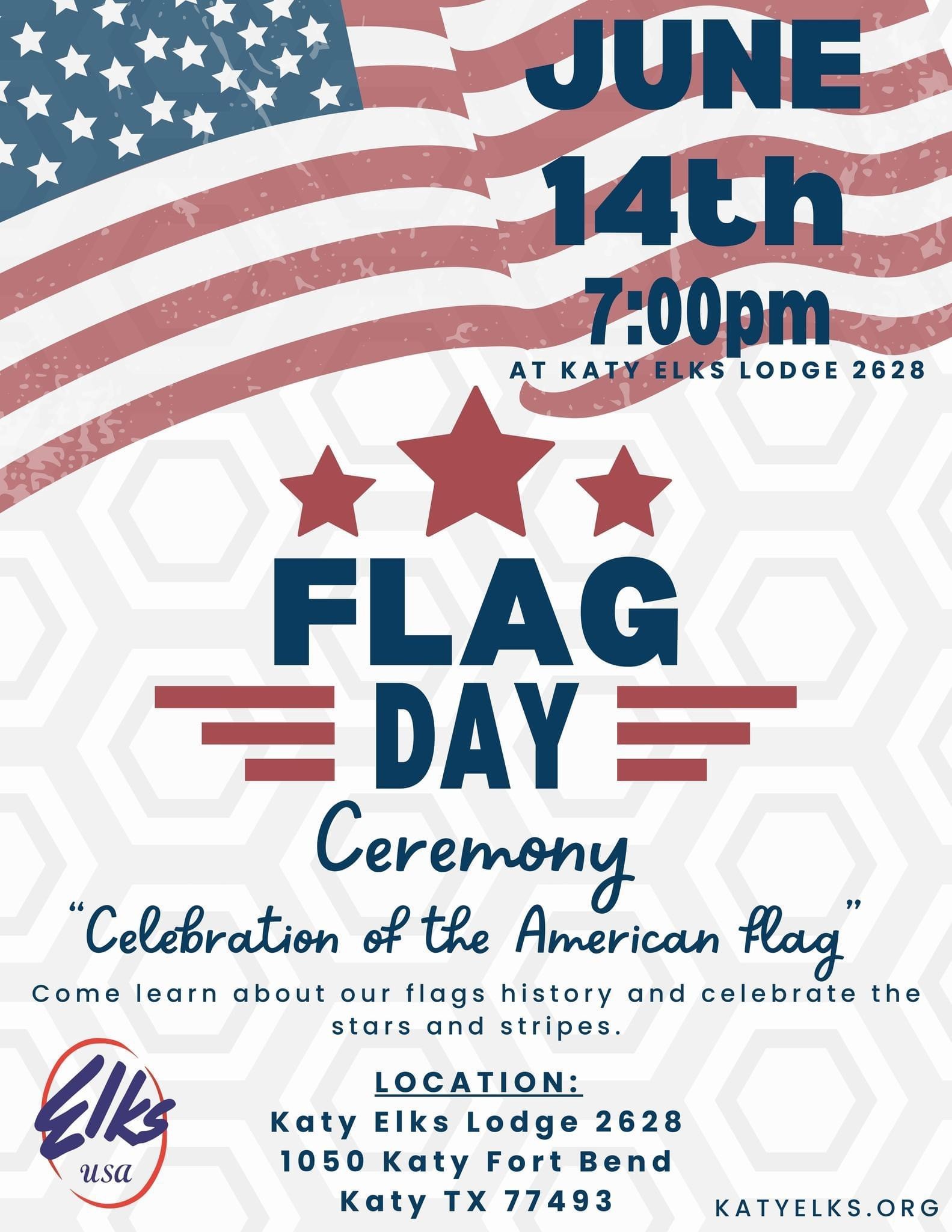 Flag Day Ceremony | Katy / Fulshear