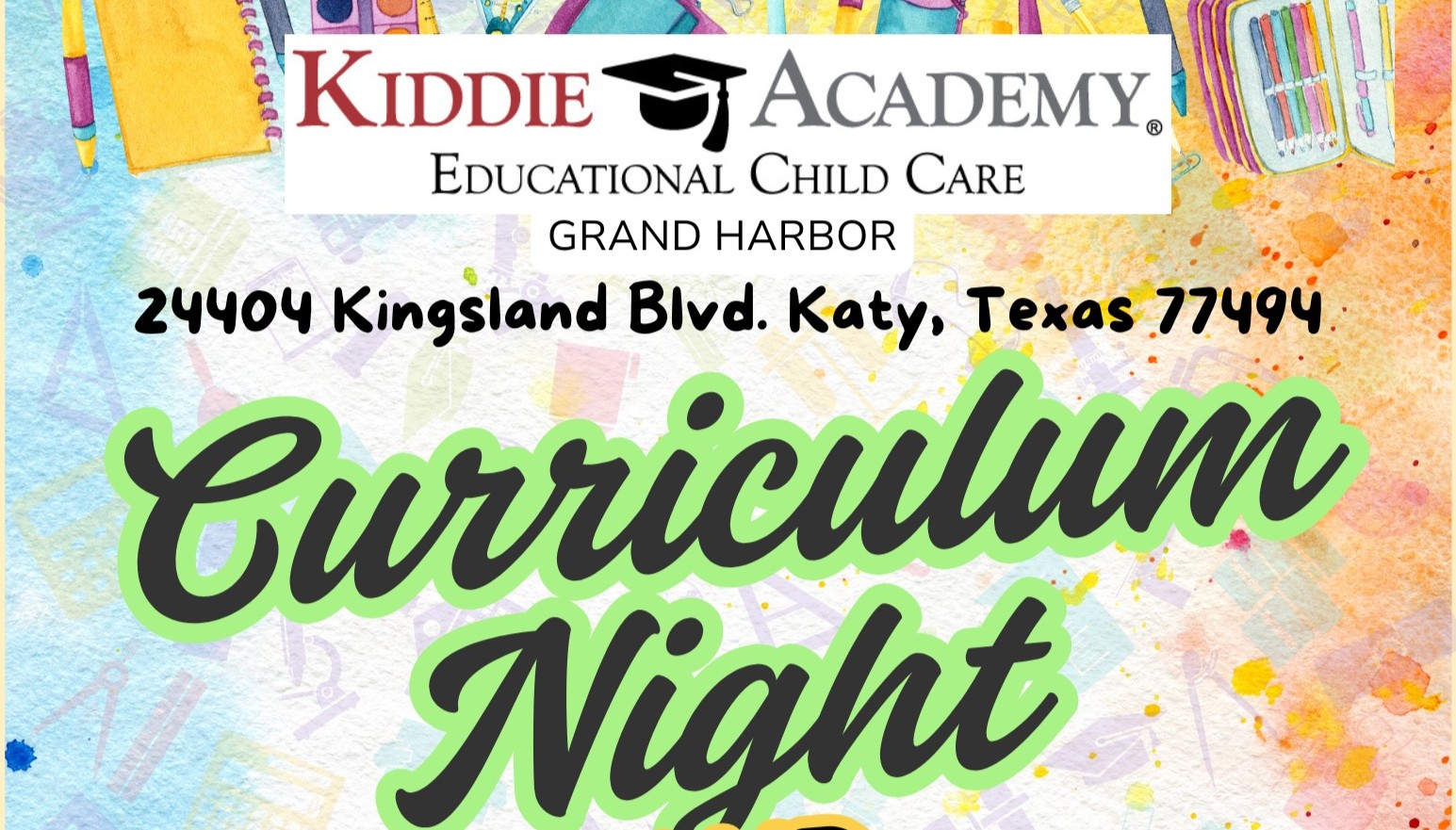 Curriculum Night & Community Block Party | Katy / Fulshear