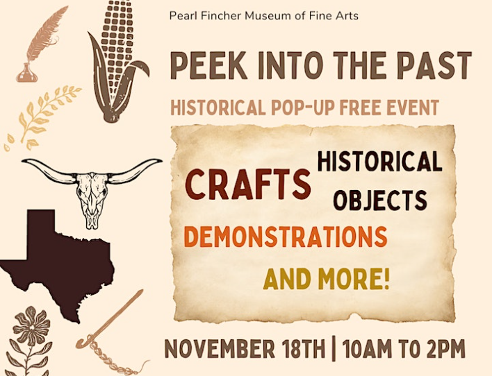 Peek Into The Past, Texas History Family Day | North Houston