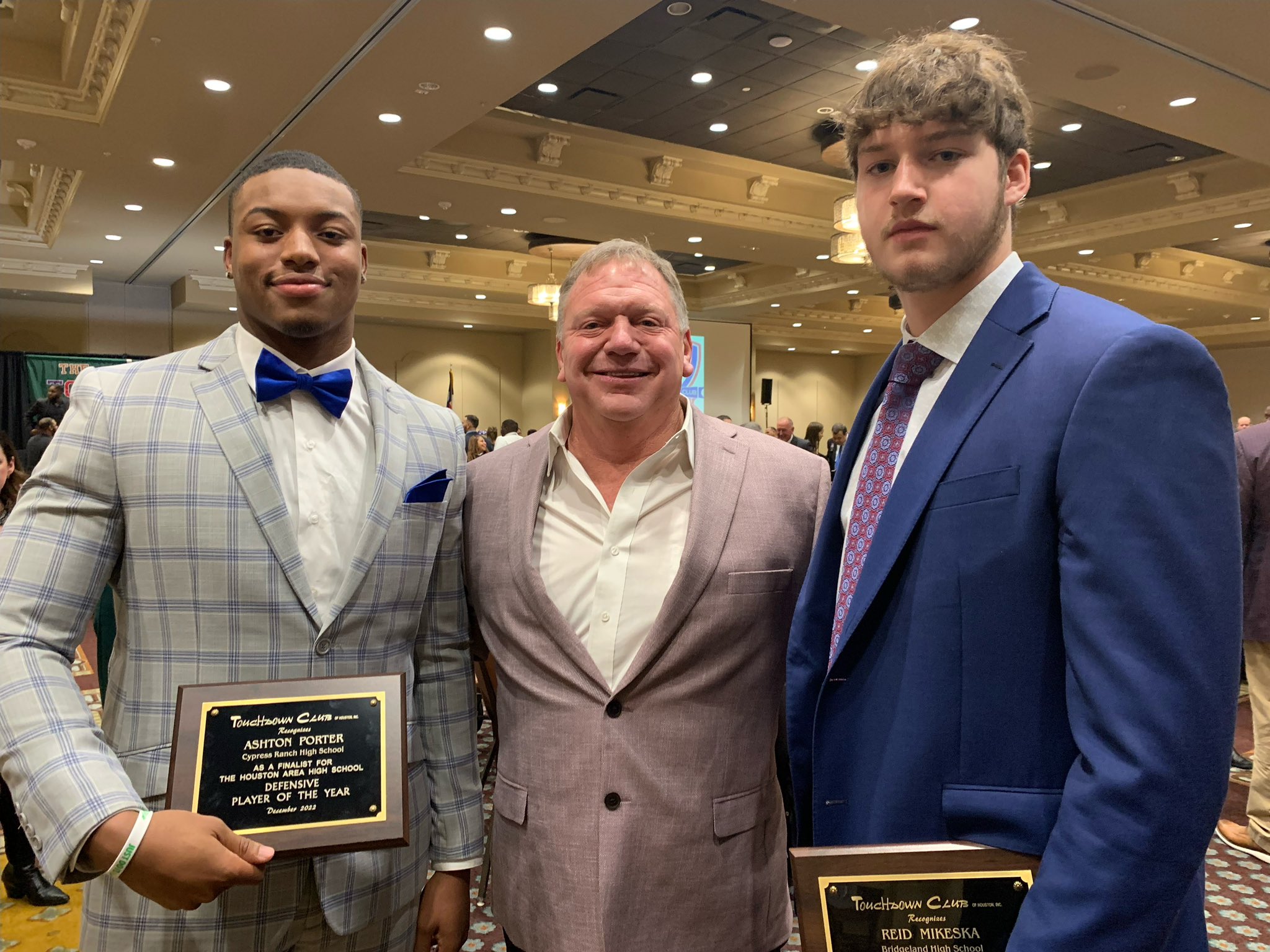 CFISD Football Standouts, Coach Honored as TD Club Award Finalists