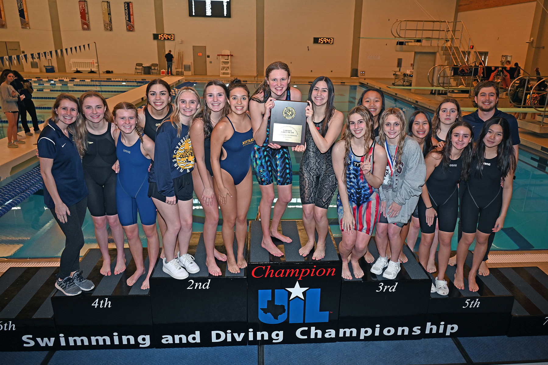 District Swimming Championship Hails Accolades for CFISD Teams ...
