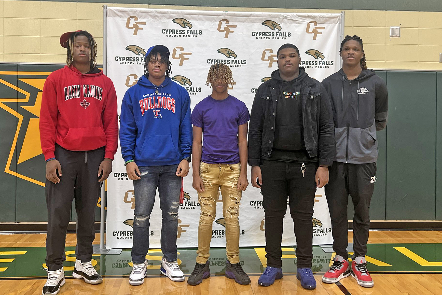 Cy-Falls/LCHS Athletes Sign Letters of Intent on National Signing Day
